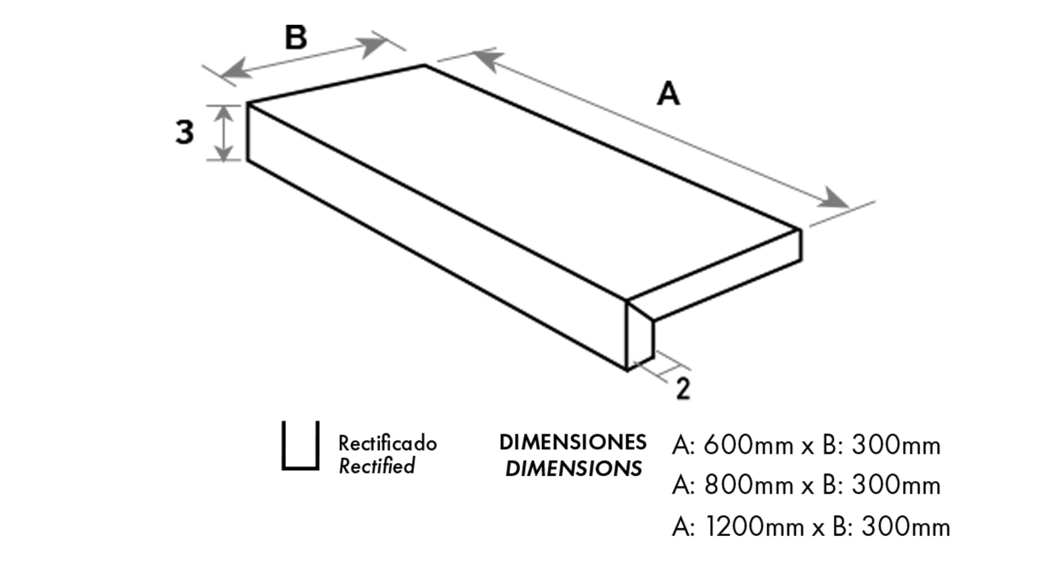 Peldaños técnicos - CIFRE CERÁMICA